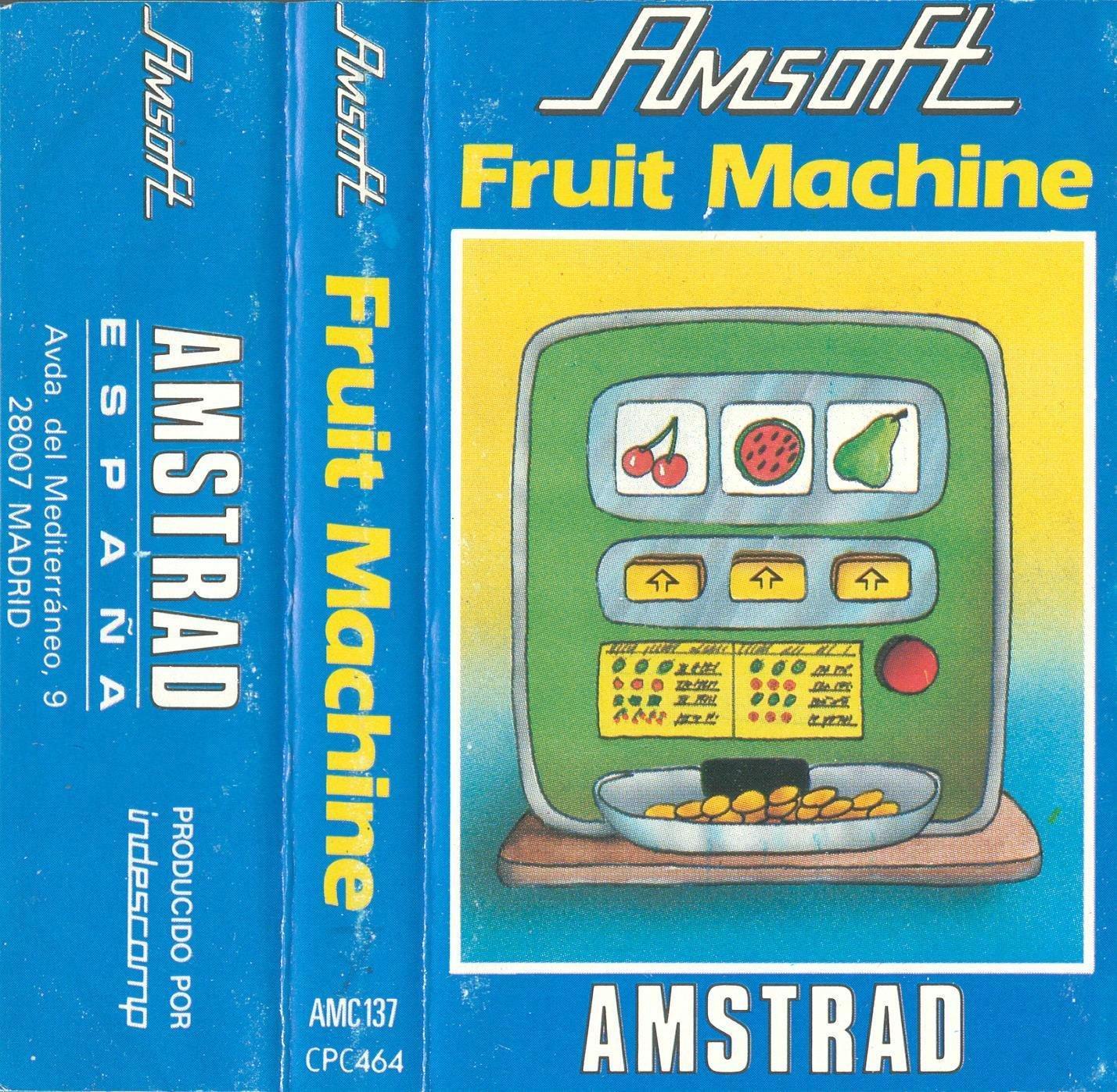 CPCRULEZ > AMSTRAD CPC GAMESLIST > FRUIT MACHINE (c) AMSOFT