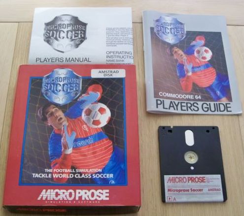 CPCRULEZ > AMSTRAD CPC > GAMESLIST > MICROPROSE SOCCER (c) MICROPROSE