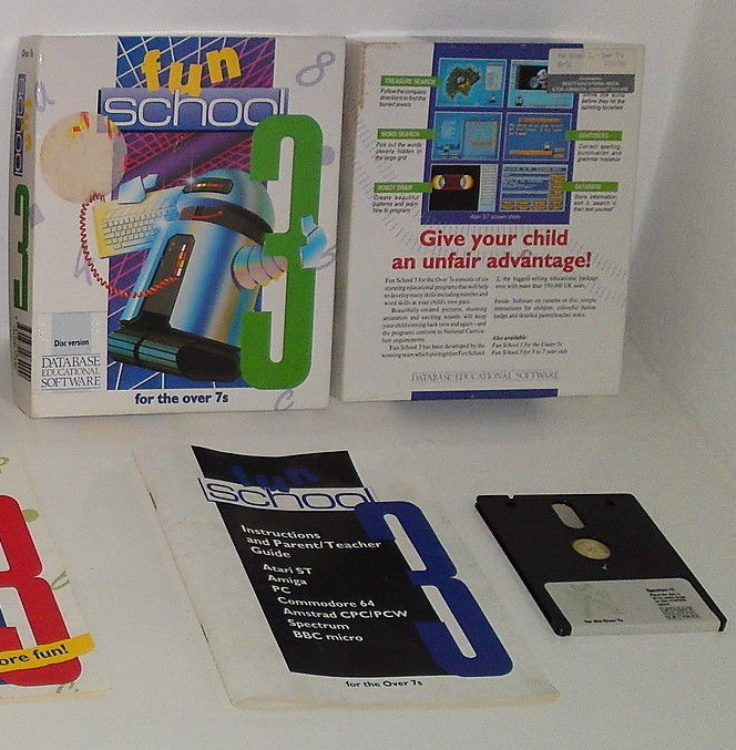 CPCRULEZ > AMSTRAD CPC > GAMESLIST > FUN SCHOOL 3 OVER 7'S (c) DATABASE ...