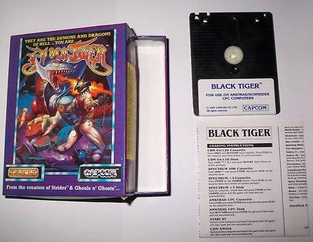 CPCRULEZ > AMSTRAD CPC > GAMESLIST > BLACK TIGER (c) USGOLD