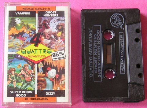 CPCRULEZ > AMSTRAD CPC > GAMESLIST > COMPILATION: CODEMASTERS QUATTRO ...
