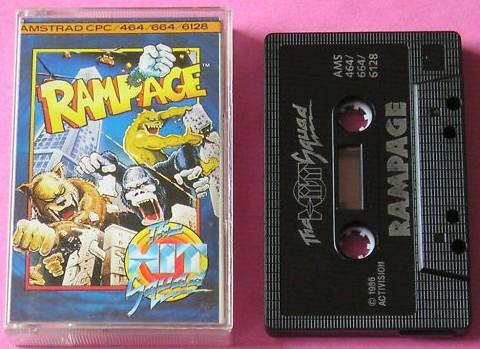 CPCRULEZ > AMSTRAD CPC > GAMESLIST > RAMPAGE (c) ACTIVISION