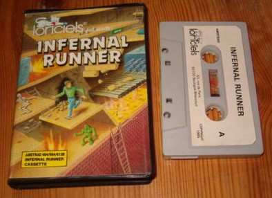 CPCRULEZ > AMSTRAD CPC > GAMESLIST > INFERNAL RUNNER (c) LORICIELS