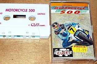 CPCRULEZ > AMSTRAD CPC > GAMESLIST > MOTORCYCLE 500 (c) CULT