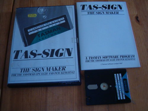 CPCRULEZ > AMSTRAD CPC > > APPLICATIONS > BUREAUTIQUE > TAS-SIGN