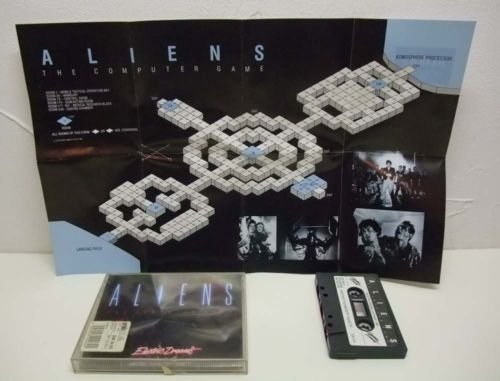 CPCRULEZ > AMSTRAD CPC > GAMESLIST > ALIENS: THE COMPUTER GAME (c ...